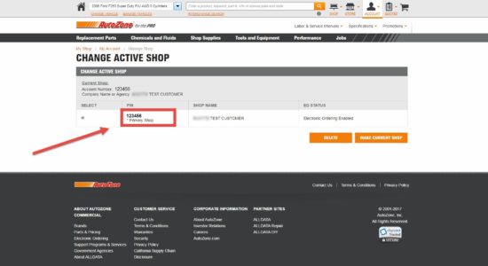 How to set up AutoZone Pro on PartsTech