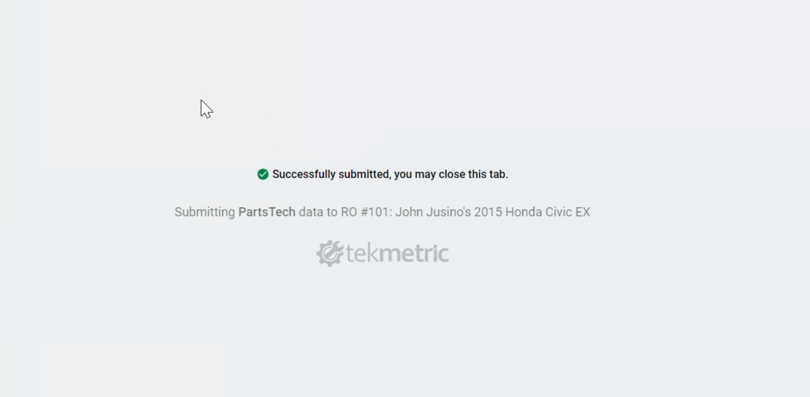How to Order From PartsTech with Tekmetric