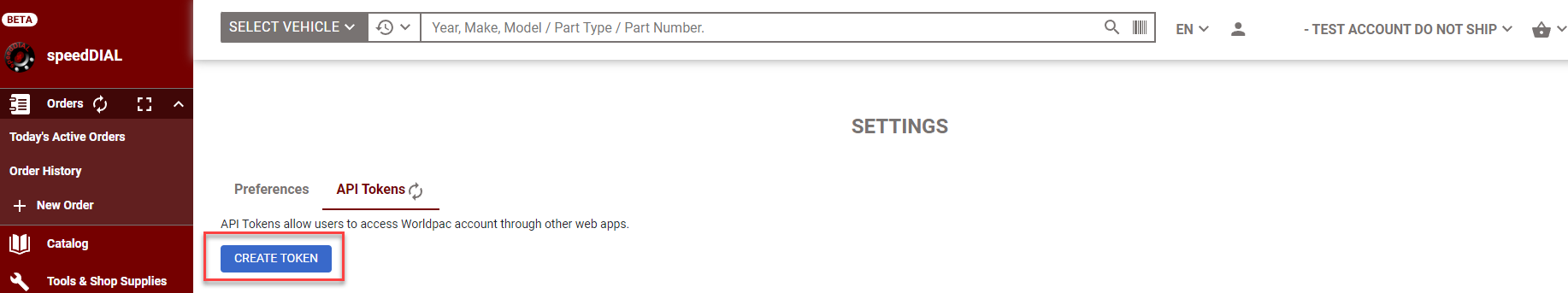 How to set up WORLDPAC on PartsTech