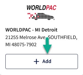 How to set up WORLDPAC on PartsTech