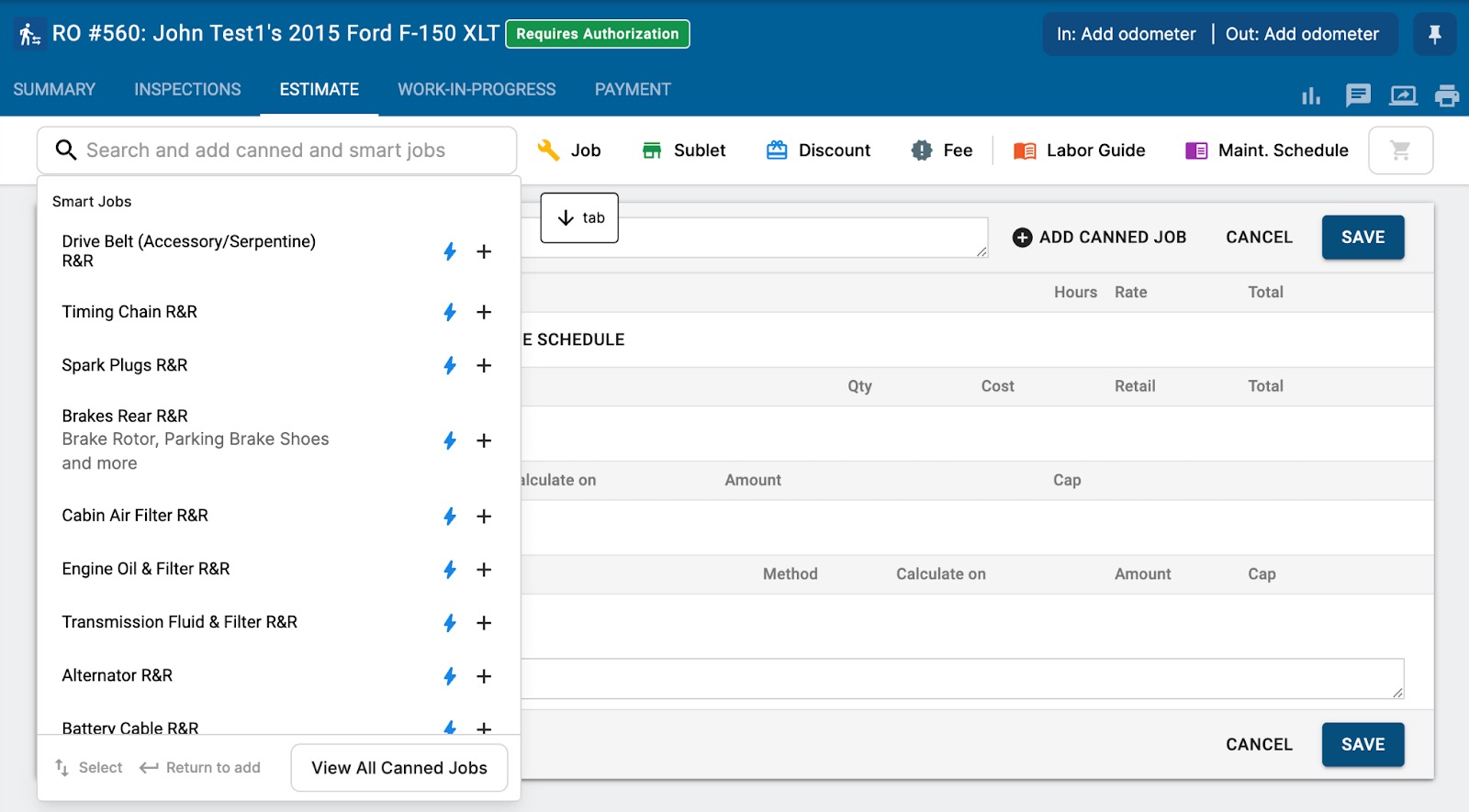 How to Order From PartsTech with Tekmetric