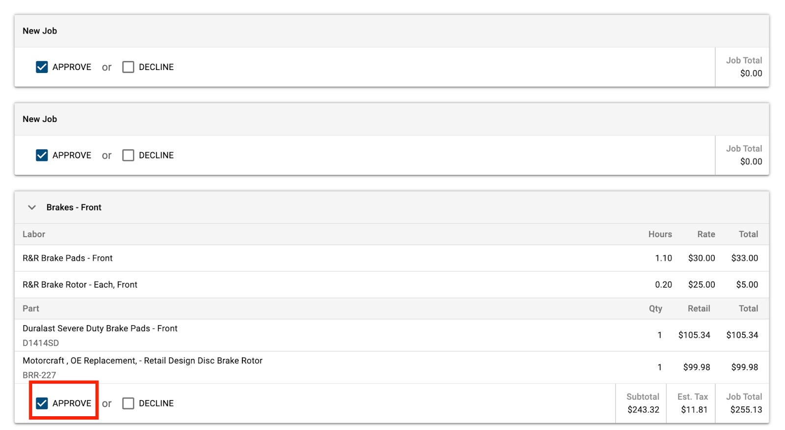 How to Order From PartsTech with Tekmetric