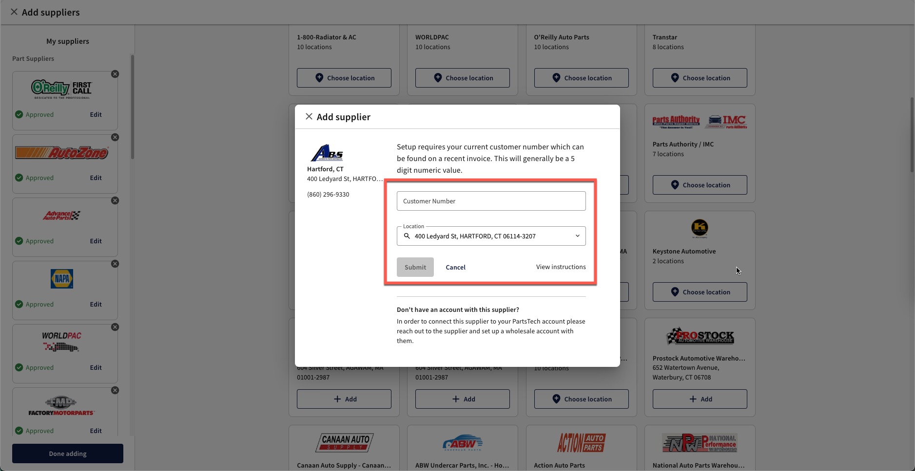 How Do I Set Up My Suppliers / How Do I Change Or Add Suppliers?