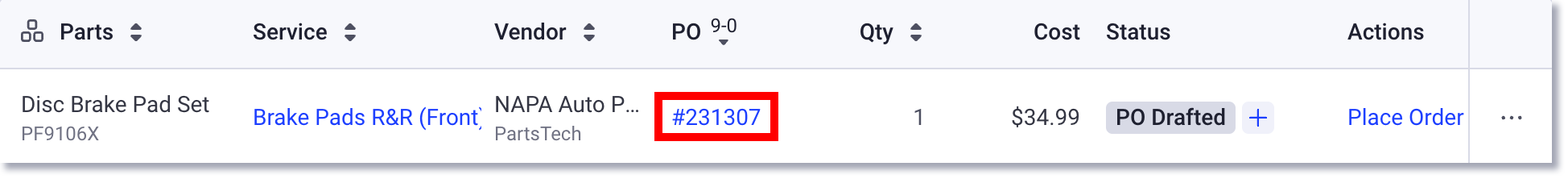How to Order Parts through PartsTech Using ShopMonkey