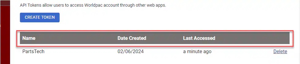 How to set up WORLDPAC on PartsTech