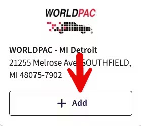 How to set up WORLDPAC on PartsTech