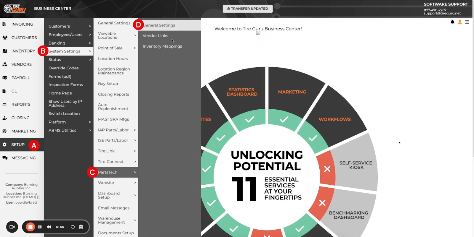 How to Connect PartsTech with TireGuru
