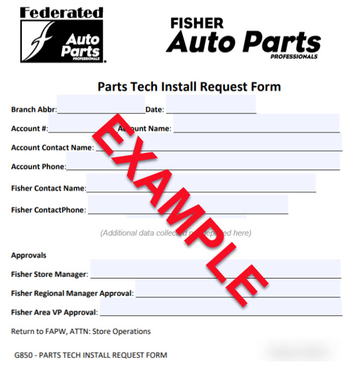How to setup Federated/Fisher/KOI Auto Parts Stores on PartsTech